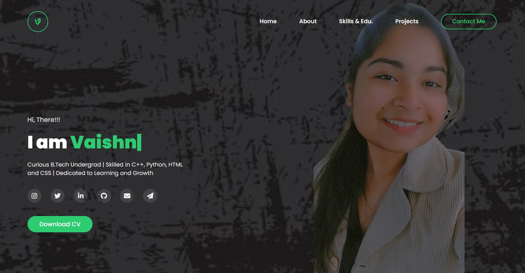 Portfolio - Vaishnavi Gupta